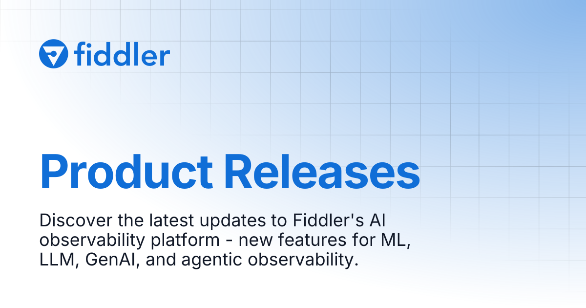 Product Releases | Changelog | Fiddler | Documentation